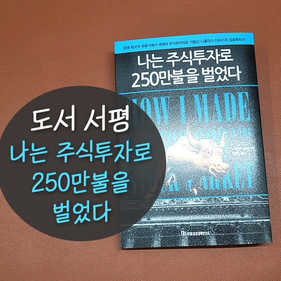 도서서평 나는 주식투자로 250만불을 벌었다 독후감 네이버 블로그