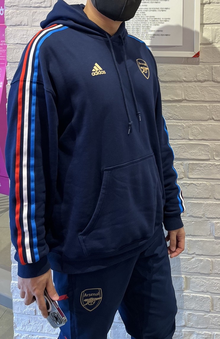 아디다스 아스널 프랑스팩 티 후드 바지 후기 Arsenal France Pack : 네이버 블로그