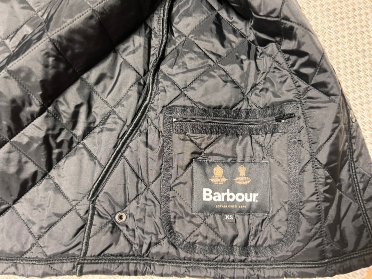 [Barbour]바버 리데스데일 퀄팅자켓 클래식(일반핏) 구매후기, 사이즈 팁(XS 사이즈 착용후기) : 네이버 블로그