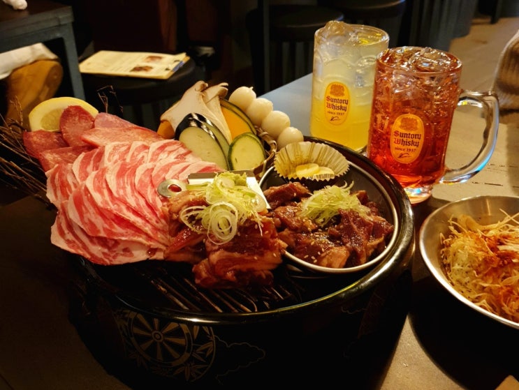 중랑 태릉입구역 묵동 맛집 일본식 화로구이 이자카야 술집 야끼니꾸소량 네이버 블로그