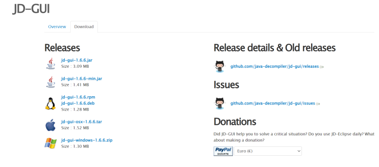 Java Decompiler(jd-gui) 다운 방법 : 네이버 블로그