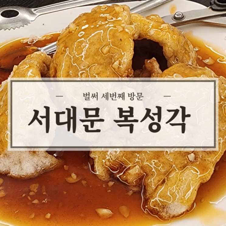 모임회식 추천 서대문 복성각 내돈내산 리뷰 네이버 블로그
