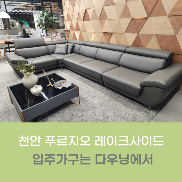 천안 푸르지오 레이크사이드 입주가구는 다우닝에서 : 네이버 블로그