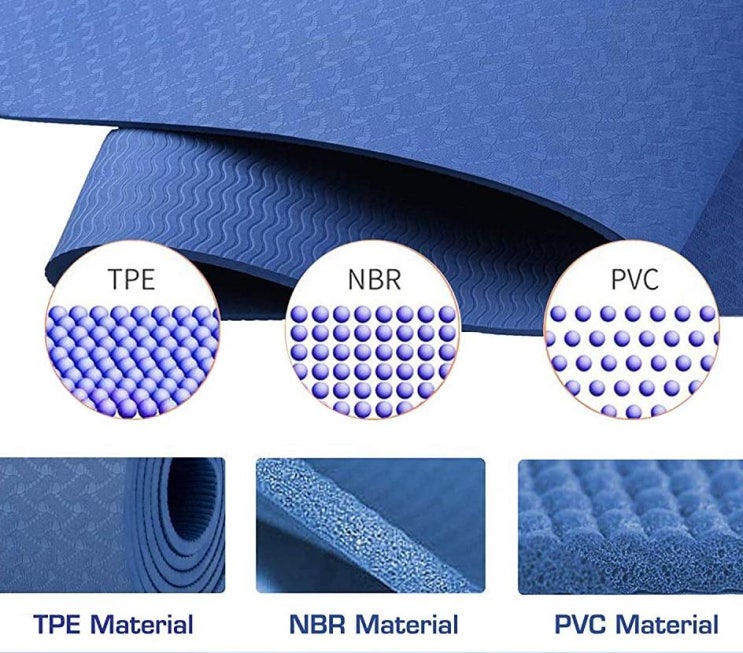 요가매트 재질 추천 소재 NBR TPE PVC 차이점 두께가 두꺼운게 좋은것은 아니다! : 네이버 블로그
