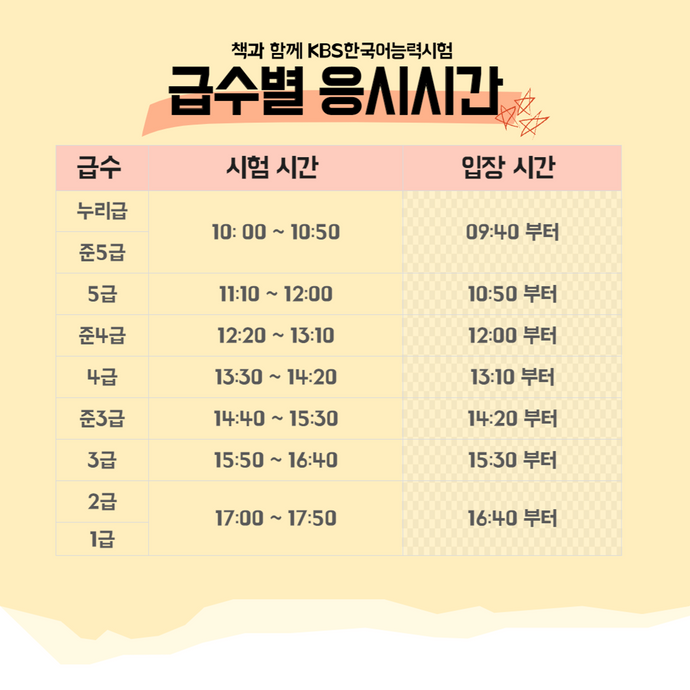제23회 책과 함께 Kbs한국어능력시험 접수 안내 네이버 블로그