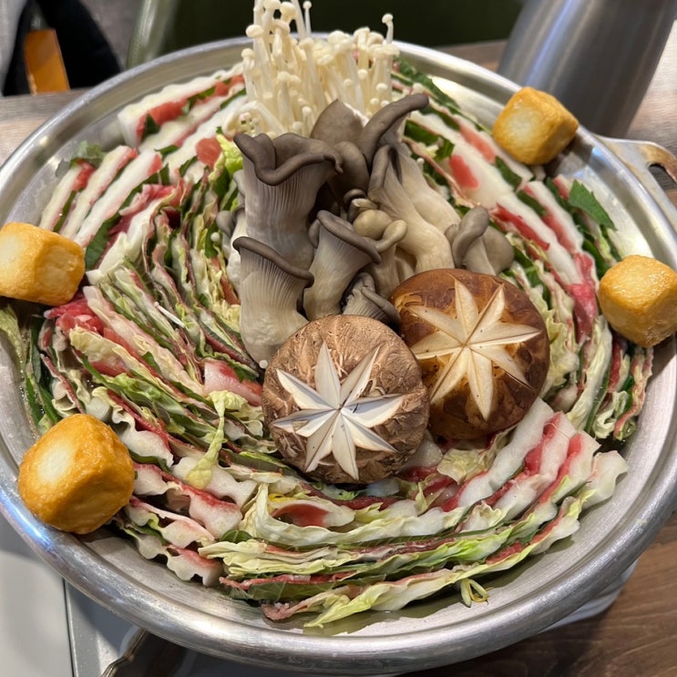 서울Ⅰ[강동_맛집] 플레이팅이 예쁜 밀푀유나베 맛집 온유나베 : 네이버 블로그