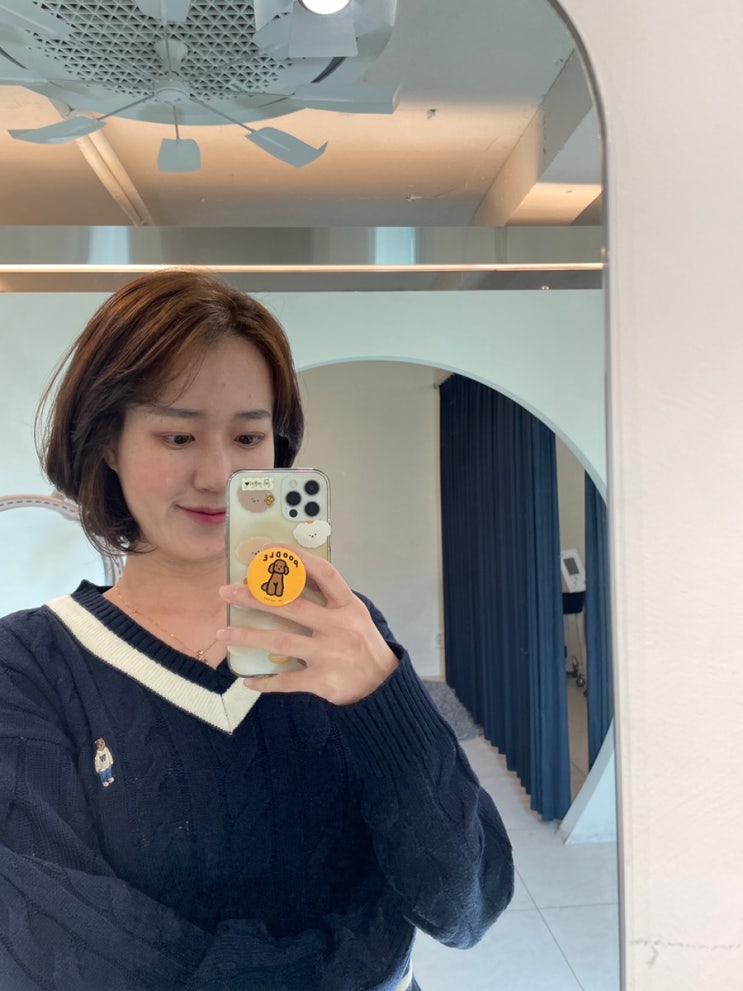 대전 둔산동 미용실 초아르헤어 초월의공간 단발레이어드펌 네이버 블로그