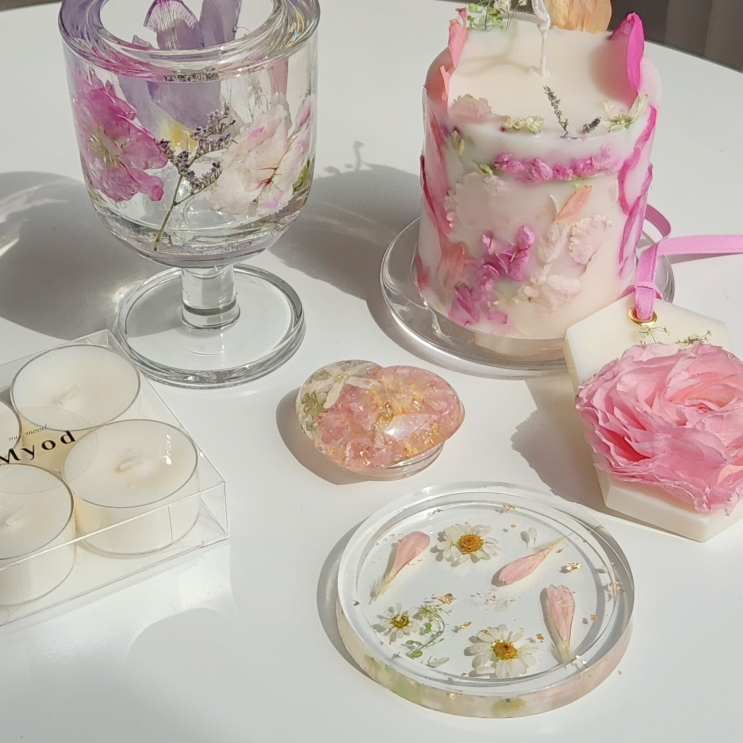 수원용인 부케캔들and부케홀더 주문제작💌 부케말리기 그립톡부케코스터 네이버 블로그