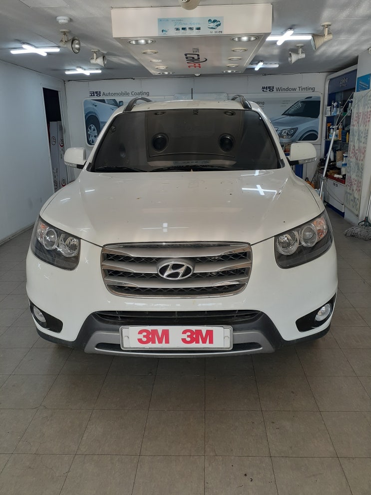 싼타페CM 3M CQ 열차단썬팅 재시공 : 네이버 블로그