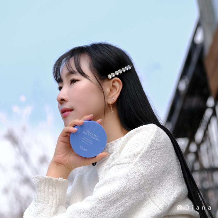 New 클리오 에어글래스 빙하수 선쿠션 시즌2 진주알 광채의 예쁜 톤업 네이버 블로그