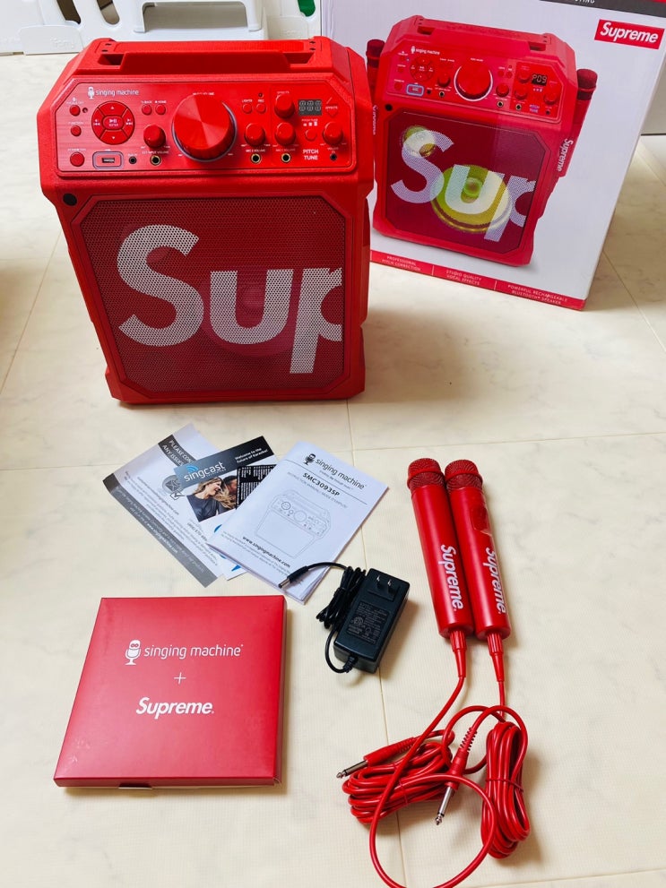 [슈프림] 23 SS슈프림 싱잉머신 Supreme x Singing Machine : 네이버 블로그