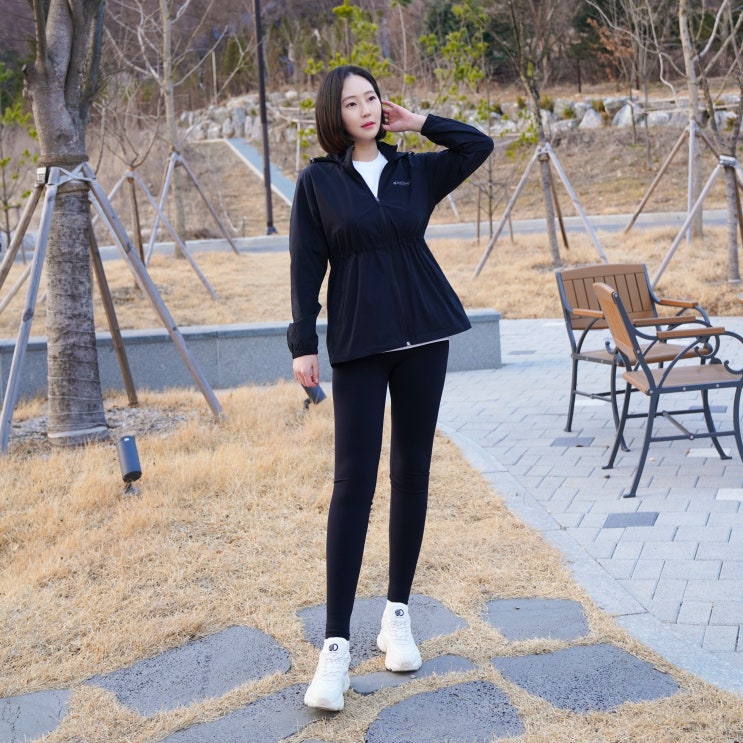 디스커버리 우먼스 여성 바람막이 운동화 코디 여름 자켓 And 런닝화 네이버 블로그