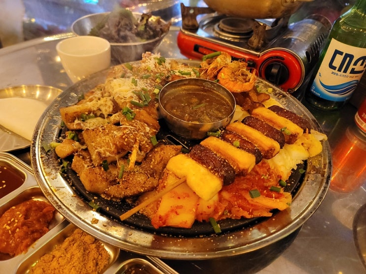 전포 고기집 모듬구이와 딱새우 된장찌개가 맛있는 낙화 네이버 블로그