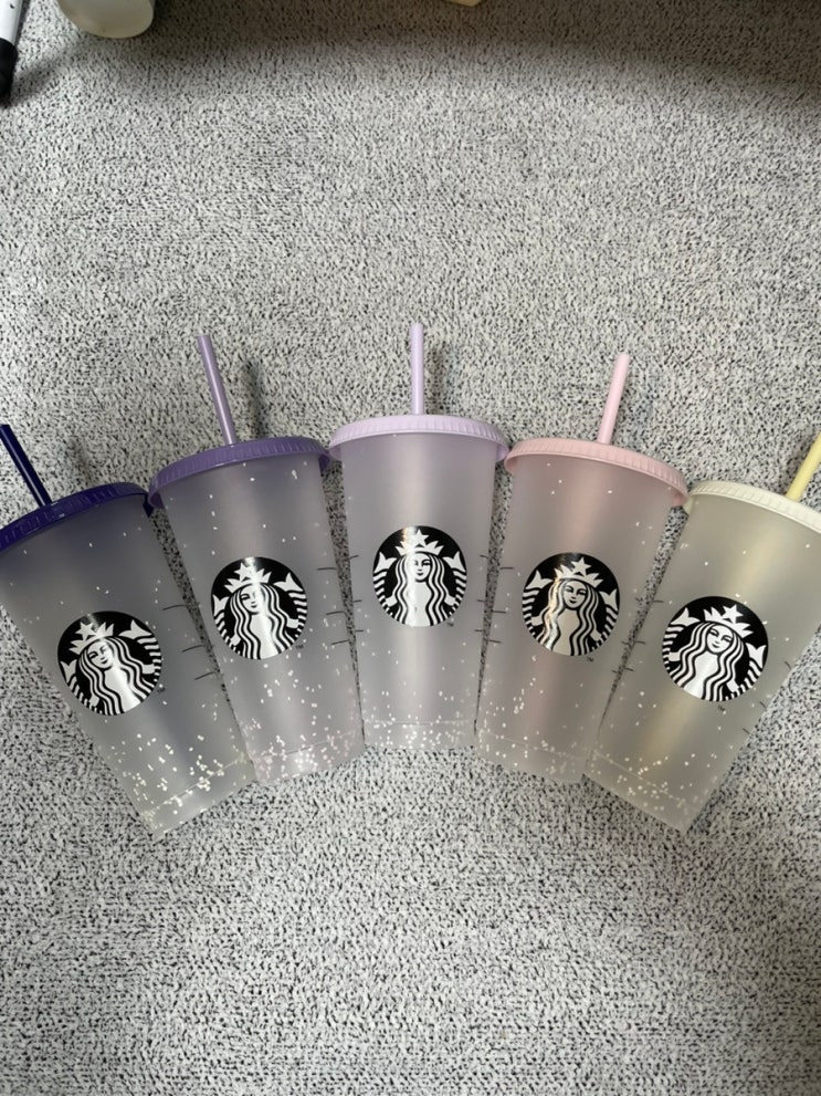 스타벅스 봄시즌 Md 2차 컬러체인cup710 슈크림라떼 어니언크림치즈베이글 맛 후기리뷰 네이버 블로그