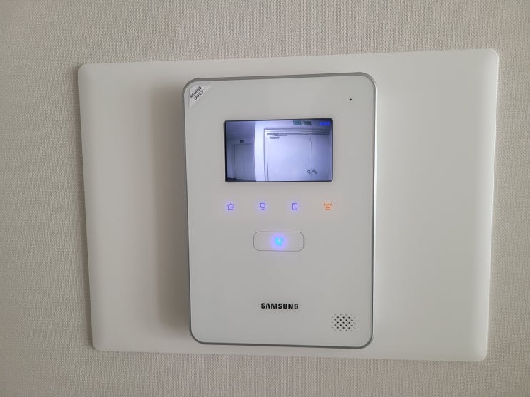 시흥 월곶동 풍림아이원2차아파트 삼성 비디오폰 SHT-3625AMW 교체 후기 : 네이버 블로그