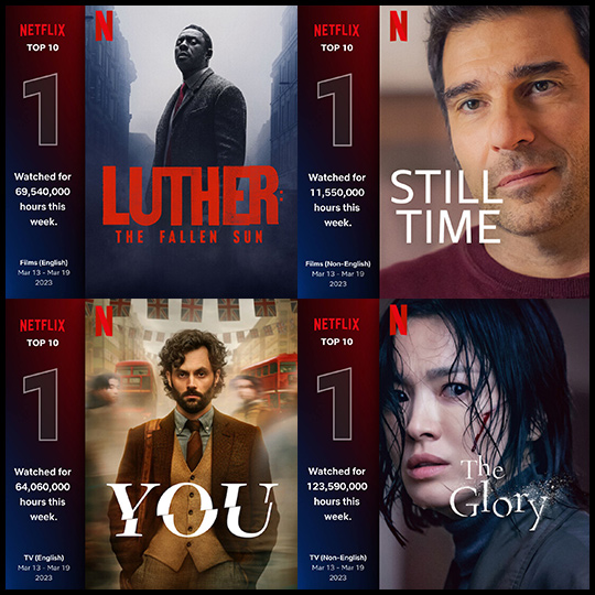 넷플릭스 순위 글로벌 랭킹 탑10 Netflix Global TOP 10 (2023.3.13.~3.19.) : 네이버 블로그
