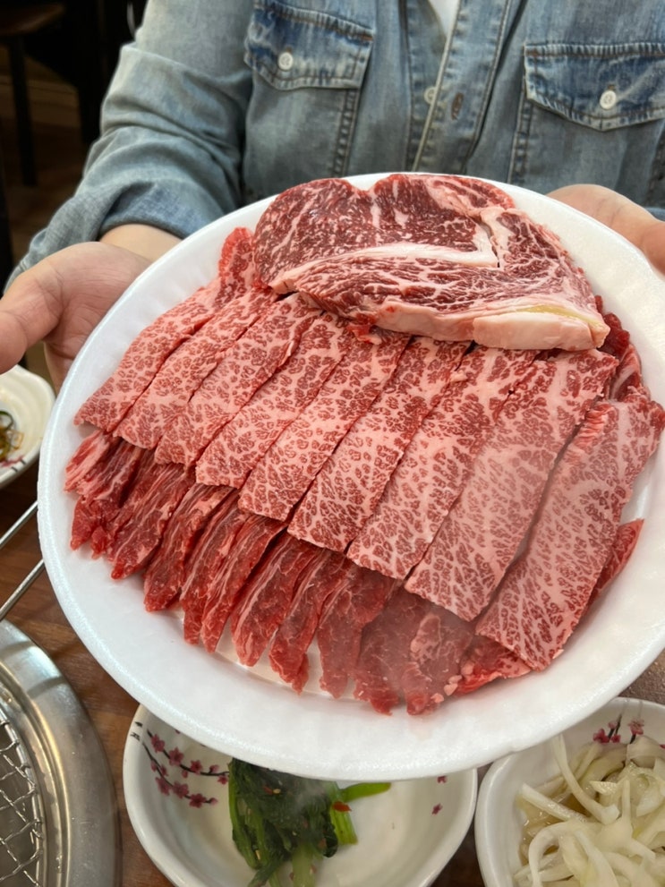 수암시장 염서방식육점에서 한우사서 향원정 초장집에서 구워먹었어요 네이버 블로그