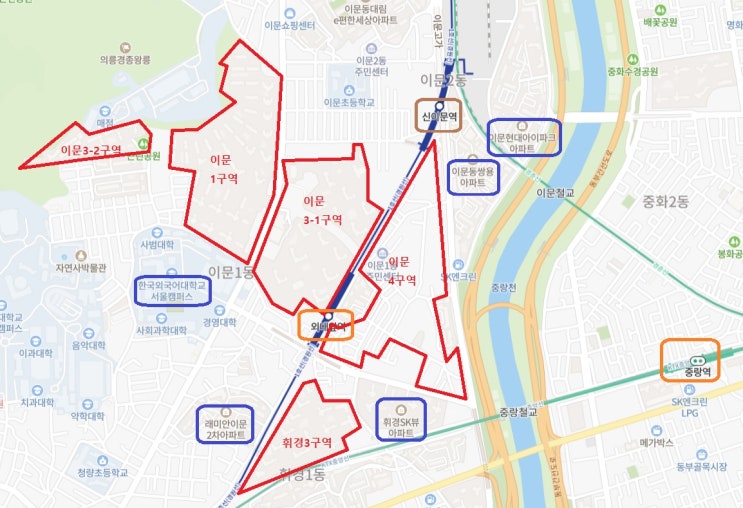 [2023. 3. 29. 시황] 2023년 이문휘경뉴타운 분양 개시는 휘경 3구역인 휘경자이디센시아부터! : 네이버 블로그