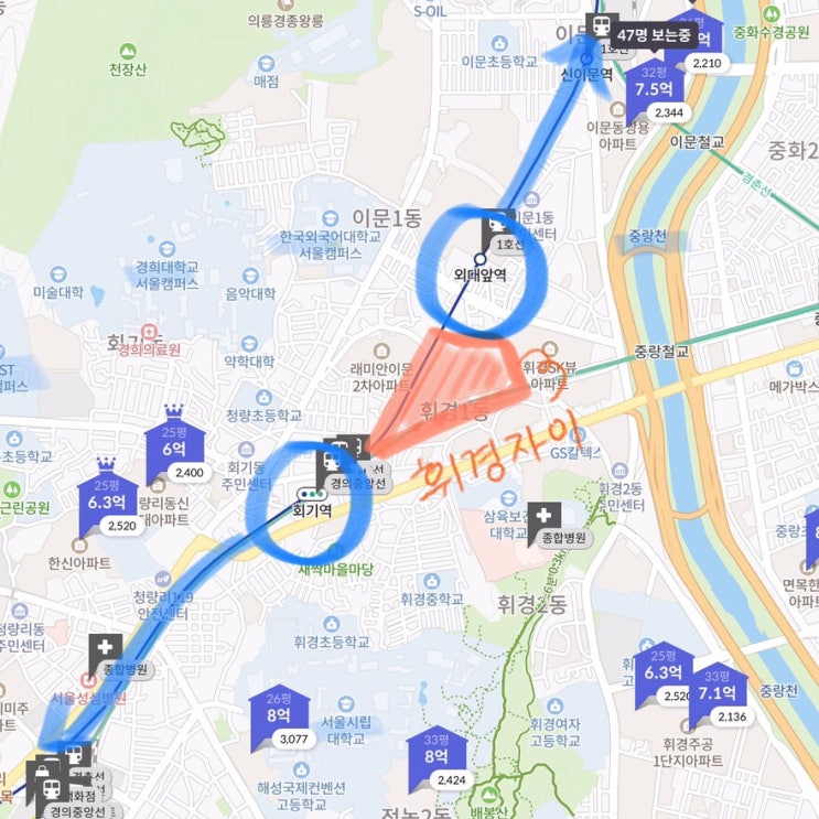 휘경자이 디센시아 청약 정보 및 내 의견분양가 평면도 주변 시세 장단점 등 네이버 블로그