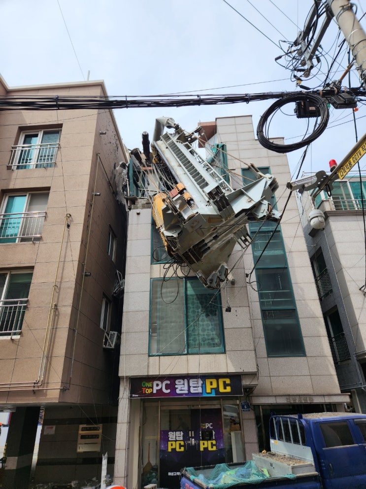 울산시 남구 신정동 아파트 건설 현장빌리브 리버런트 신세계건설 중장비항타기 원룸 사고 네이버 블로그