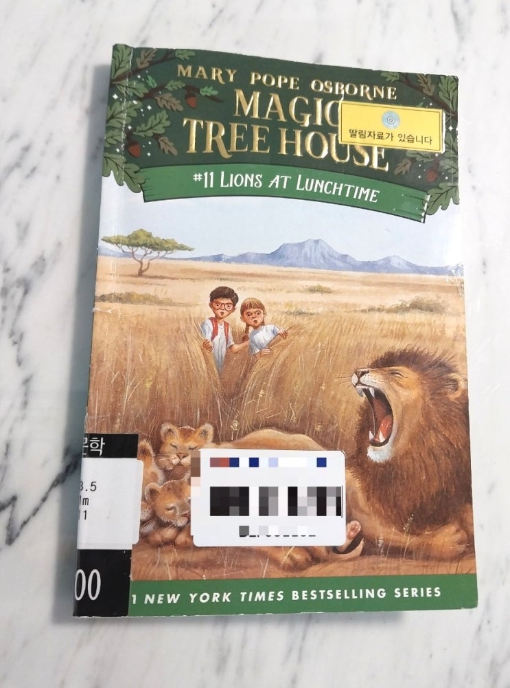 매직트리하우스 11권 - LIONS AT LUNCHTIME : 네이버 블로그