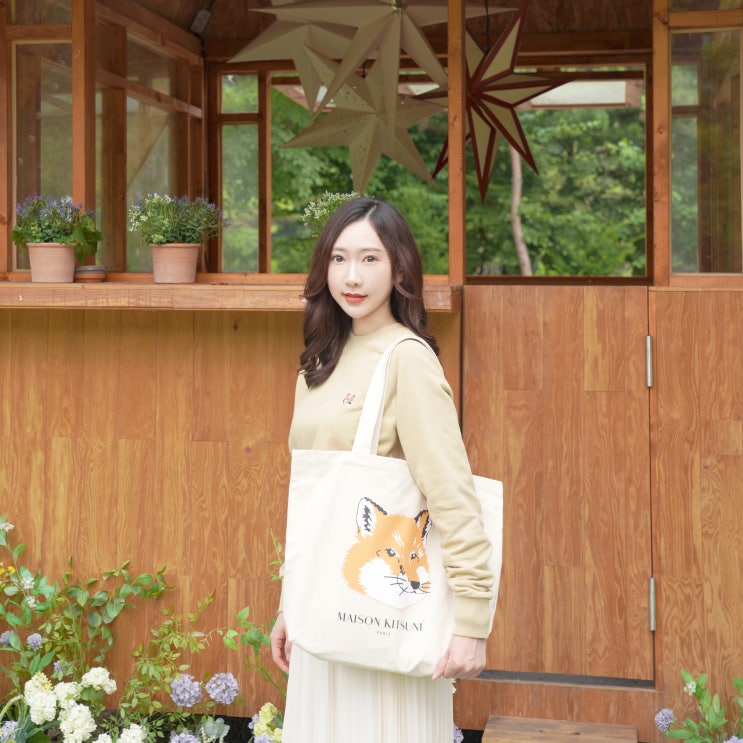 메종키츠네 에코백 이미스 가방 이자벨마랑 킨더살몬 대학생가방 캔버스백 추천 5가지 리뷰 크림 Kream 네이버 블로그