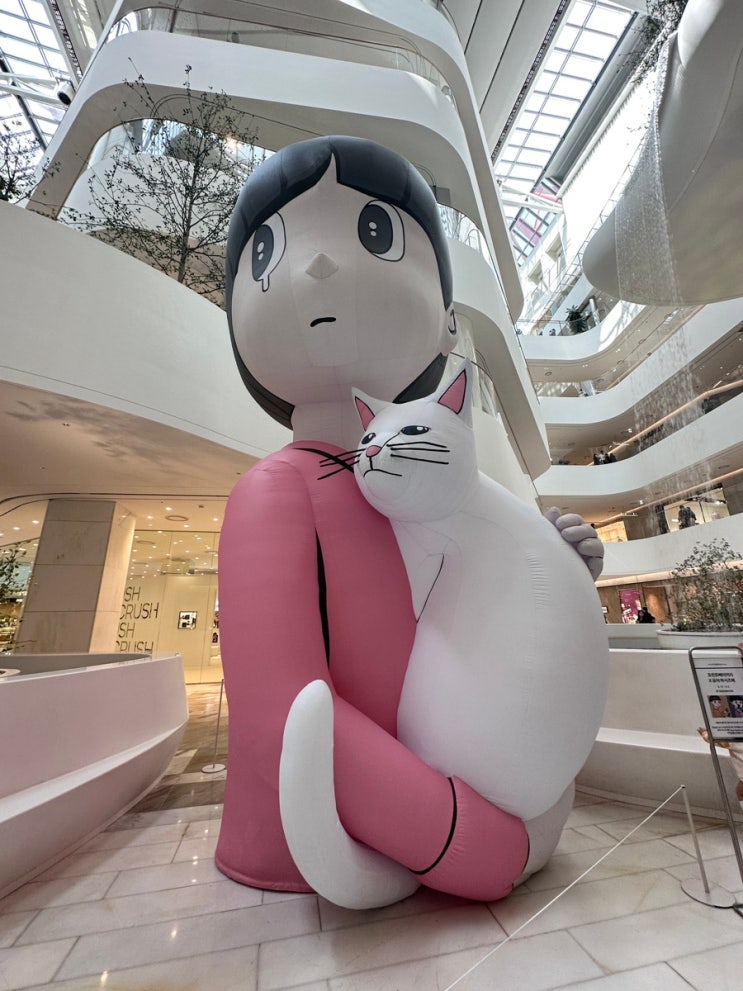 [여의도 더현대서울 전시회 후기] 《유야 하시즈메: EYEWATER》 - 프린트베이커리 더현대서울점 : 네이버 블로그