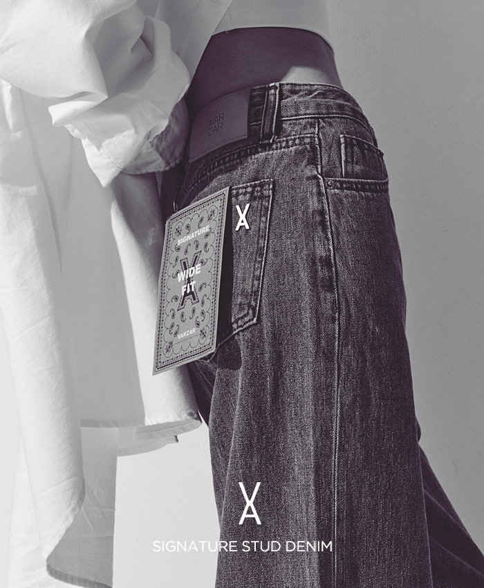 바잘(VARZAR) 2023 S/S " S.S.D (Signature Stud Denim) " 컬렉션 런칭 : 네이버 블로그