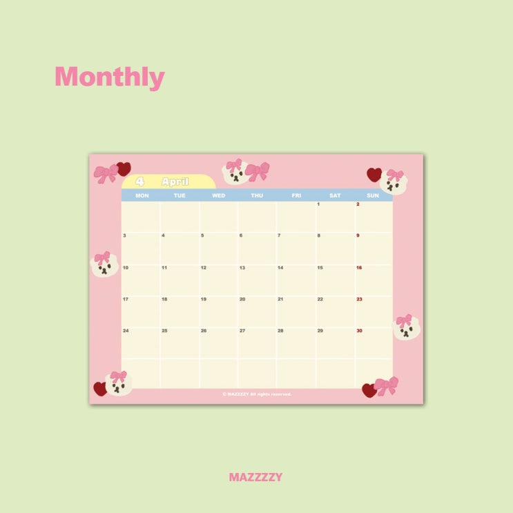 마찌(MAZZZZY) 2023년 4월 먼슬리 공유 : 네이버 블로그