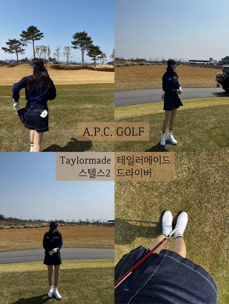 2023 Apc Golf 아페쎄 아페쎄골프 봄 골프웨어 여자 골프웨어 스텔스2 여성 드라이버 테일러