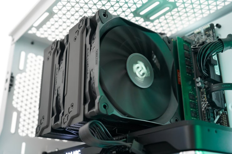 누수 걱정 없는 공랭 CPU 쿨러 PentaWave Z06D 장착 후 온도 변화 : 네이버 블로그