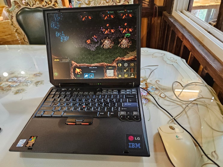 LG IBM Thinkpad R32 추억의 게임 스타크래프트 브로드워 : 네이버 블로그