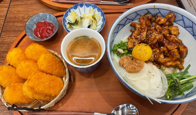 포천 맛집 덮밥장사장 포천점 포천 디저트 카페 아울러 커피 네이버 블로그