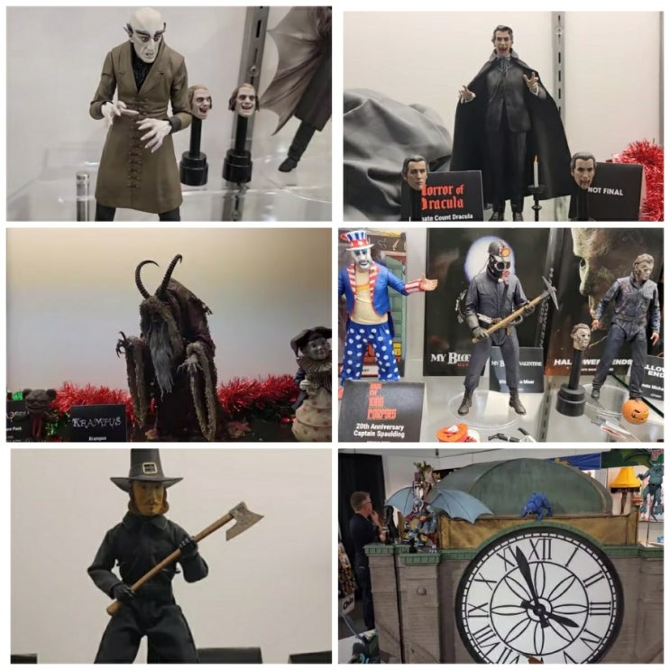NYCC 네카 피규어 소식(호러피규어)(유니버설 몬스터스)(크람푸스)(사탄의인형)(할로윈) : 네이버 블로그