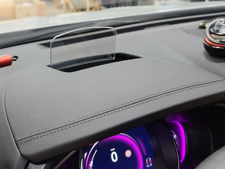 ☆울산에서 오신 QM6 순정 HUD 헤드업디스플레이 및 대시보드 엠비언트(순정 엠비언트 연동) 시공-WJ 우준오토 ☆ : 네이버 블로그