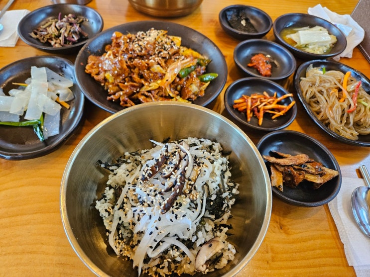 경기파주신세계파주아울렛맛집 건강밥상한수위 약초밥상 네이버 블로그