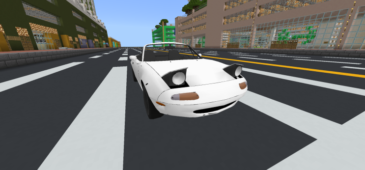 마인크래프트 BE 자동차 애드온 : 마쯔다 MX-5 미아타 스포츠카 (Mazda Miata) : 네이버 블로그