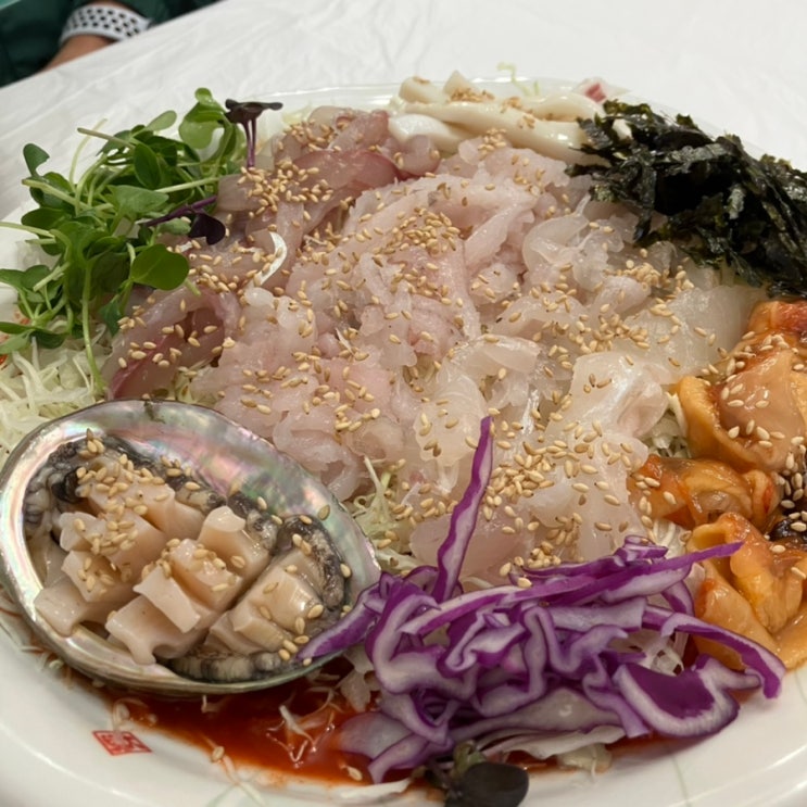 강릉 여행 새콤달콤 물회 현지인 맛집 택지물회 후기 : 네이버 블로그