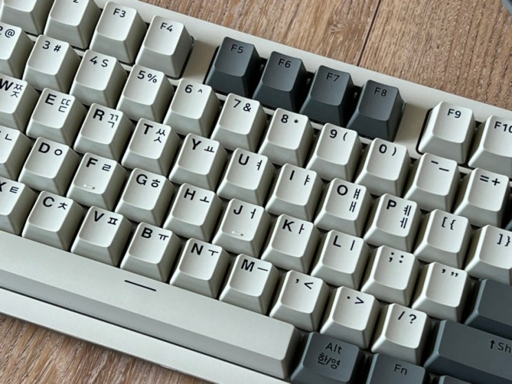 앱코 K517 레트로 기계식 게이밍 유선키보드 갈축 개봉기 : 네이버 블로그