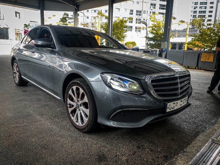 파주 일산 수입차 수리 정비 전문 스피드메이트 운정신도시점 Benz E300 멀티빔 라이트 작동불능 및 오일교체