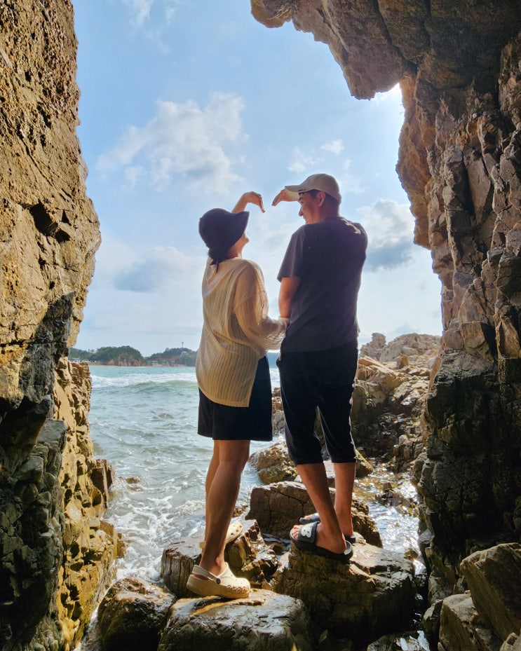 태안 여행, 파도리 해수욕장 해식동굴 : 네이버 블로그