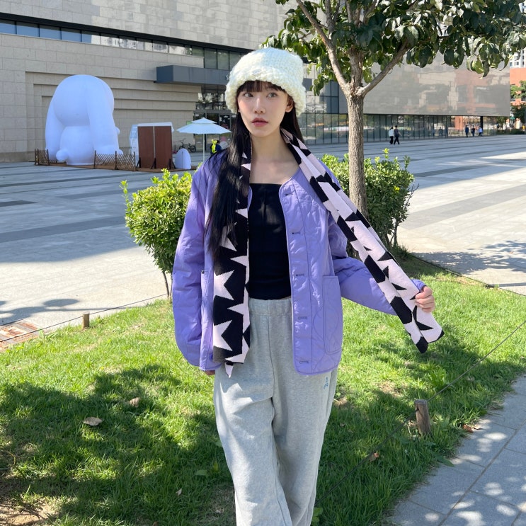 여성 경량패딩 커버낫 퀼팅 자켓 가벼운 간절기 아우터 추천 네이버 블로그