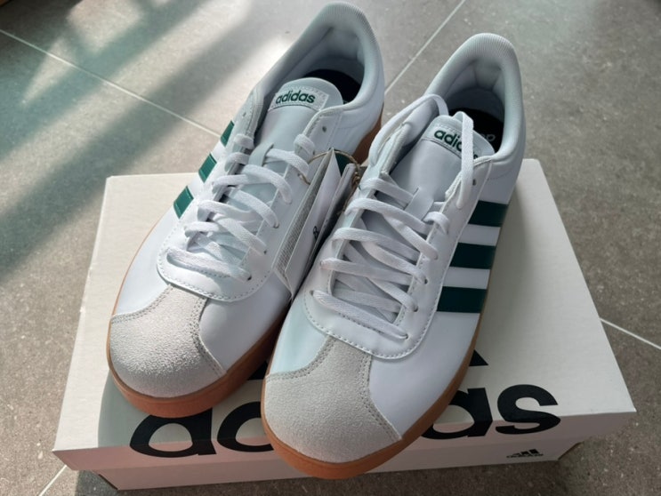 아디다스 신발 추천, 남자 스니커즈 VL 코트 베이스 ID3710 세일 구매 후기 : 네이버 블로그