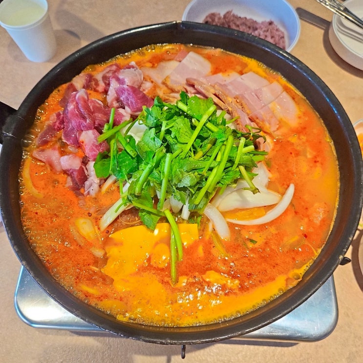 부대 찌개맛집 서울 신논현 부대찌개 강남맛집 남산터 수제햄 수제베이컨이 가득 네이버 블로그