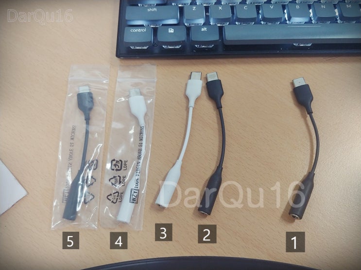 [별별비교] 갤럭시 USB 타입C 오디오잭, TypeC to 3.5mm 어댑터들 비교, 많이 차이나는 결과들 : 네이버 블로그