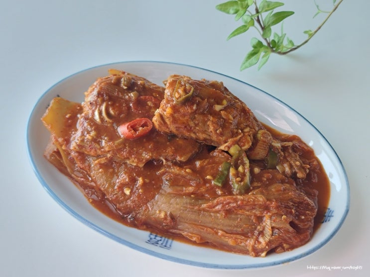고등어 묵은지 김치찜 김치 고등어조림 만들기 고등어 비린내 제거 네이버 블로그