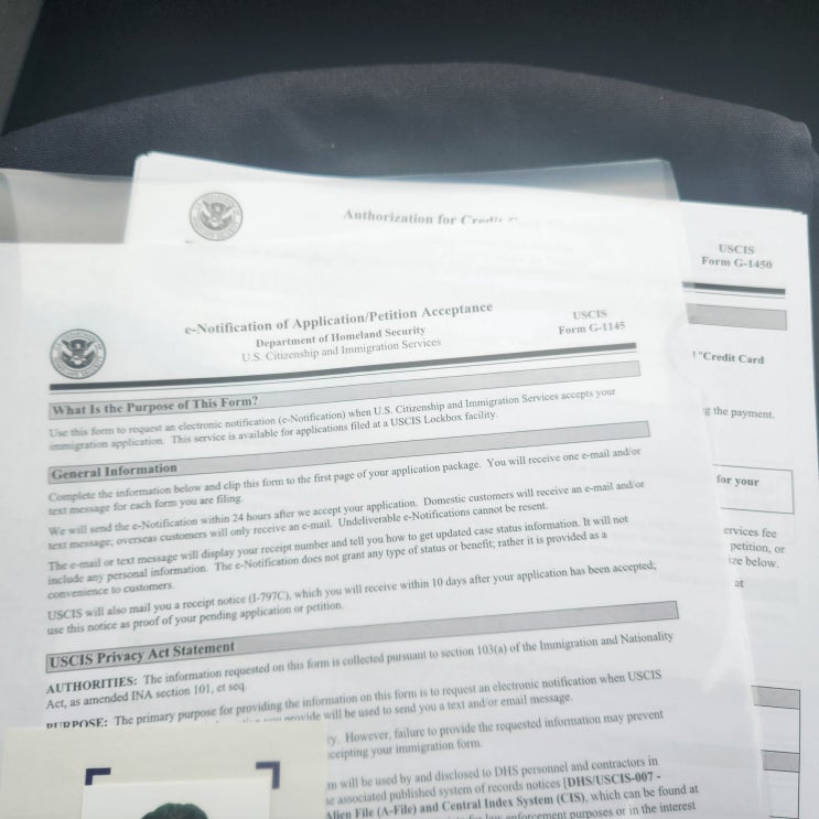 미국 워크퍼밋 EAD 신청서류 I-765 작성방법, 승인 타임라인 카드발급 J2 비자 work permit : 네이버 블로그