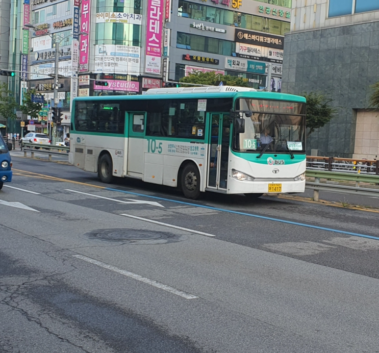 경기운수 10-5번 NEW BS106 디젤 좌석형버스 2015년식 경기74아1417 : 네이버 블로그