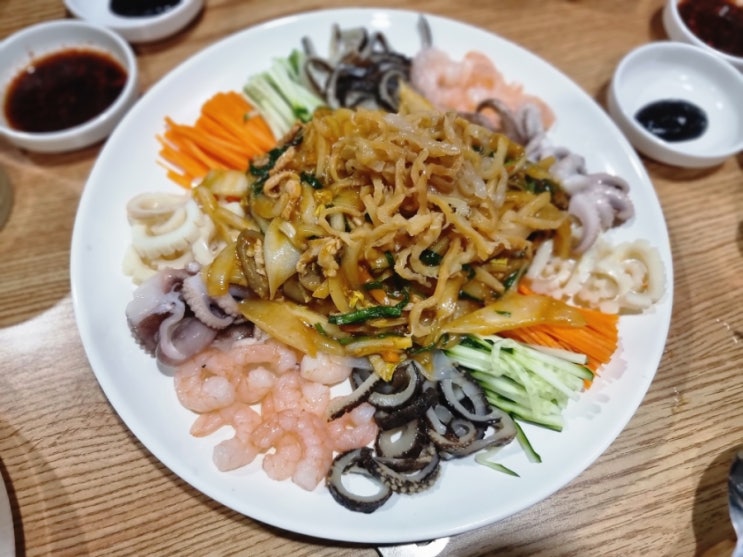 구미 송정동 동아루 탕수육 양장피 깐쇼새우 짜장면 230927 네이버 블로그