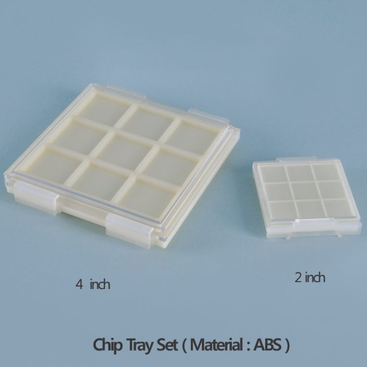 Entegris,2inch,4inch Chip Tray,4인치 칩 트레이/시료케이스,Chip Tray Cilp,wafer ...